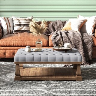 Upholstered Storage Bench Coffee table - Bed Bath & Beyond - 36002015