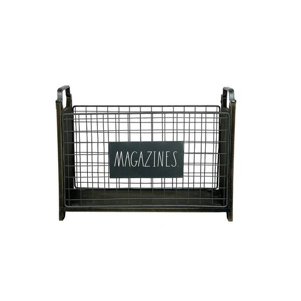 Rae Dunn Magazine Rack - On Sale - Bed Bath & Beyond - 36267163