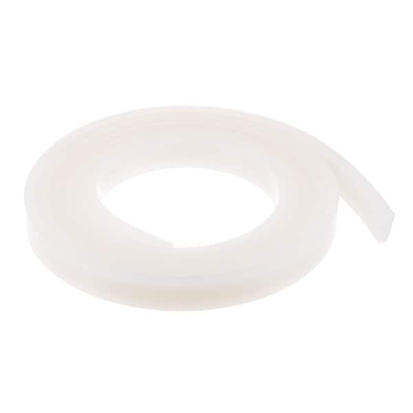 Flexible Solid Silicone Strip 0.59"x0.2"x6.56ft Rectangular No Adhesive ...