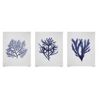 Americanflat - Coastal Wall Art Set - Seaweed 9, Seaweed by Gal Design ...