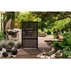 HighlanderHome Freestanding Modular Metal Privacy Screen, 4FtX 6Ft ...