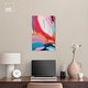 Sorbet Abstract IV Canvas Sunset Abstract Wall Art by Art Remedy ...