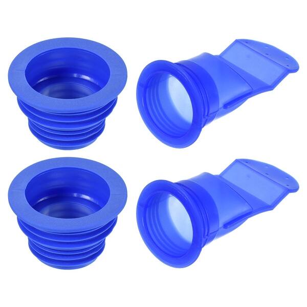 2Set Sewer Drain Pipe Sealing Plug w Blue Anti-odor Core - Bed Bath ...
