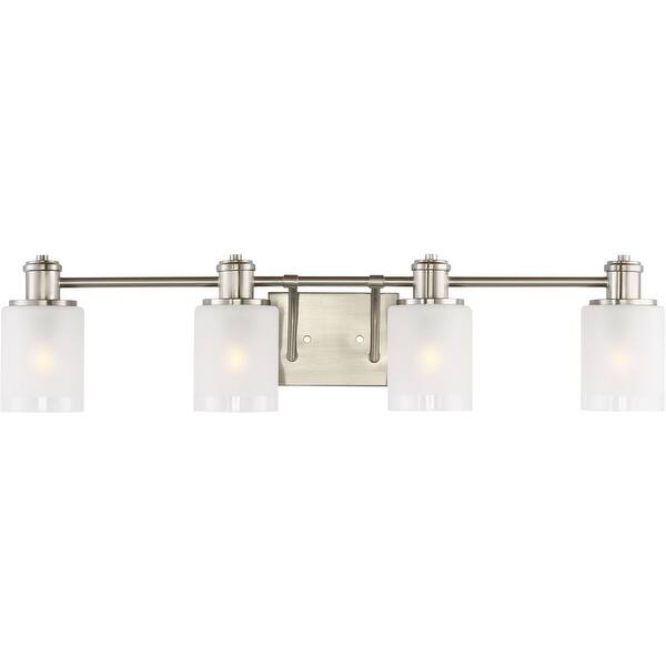 Generation Lighting Norwood 4 Light 34" Wide Bathroom Vanity Light ...