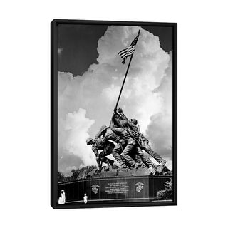 iCanvas "1950s USMC War Memorial Iwo Jima 1945 Washington Dc USA" by ...