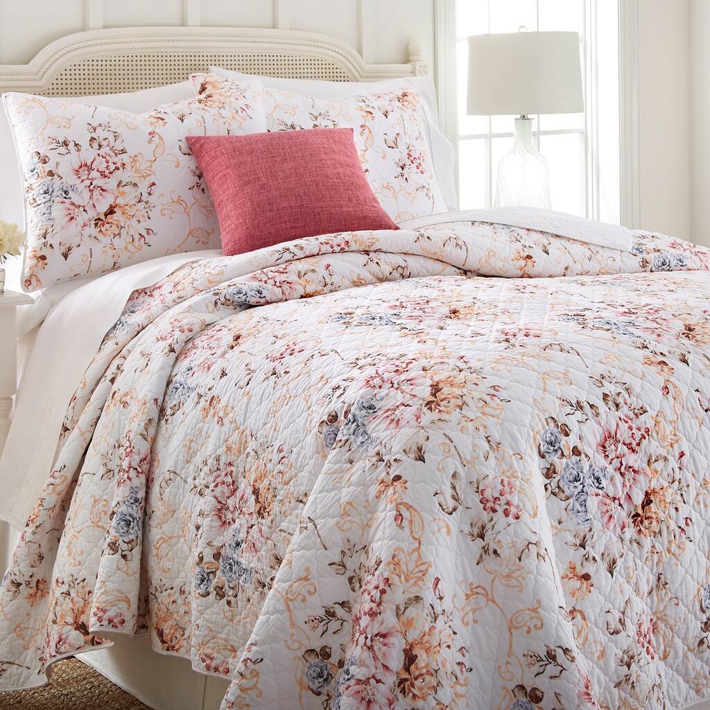 Romance Cotton Quilt Set - Overstock - 23527509