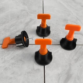 50Pcs Useful Reusable Tile Leveling Positioning System Leveler T-lock ...