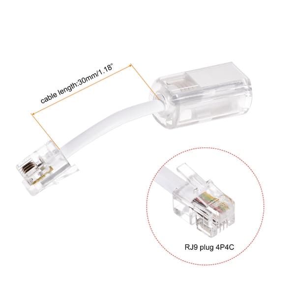 Telephone Cord Detangler 360 Degree Rotating Landline Cable 3pcs - Bed ...