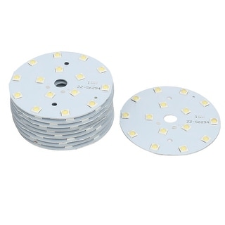 10Pcs 88x88mm 15W 15 LEDs 6868 High Power SMD Pure White LED Ceiling ...