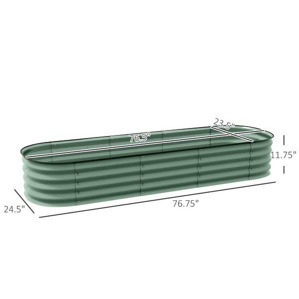 Metal Flower Boxes Vegetable Garden Frame Raised Garden Bed - Bed Bath ...