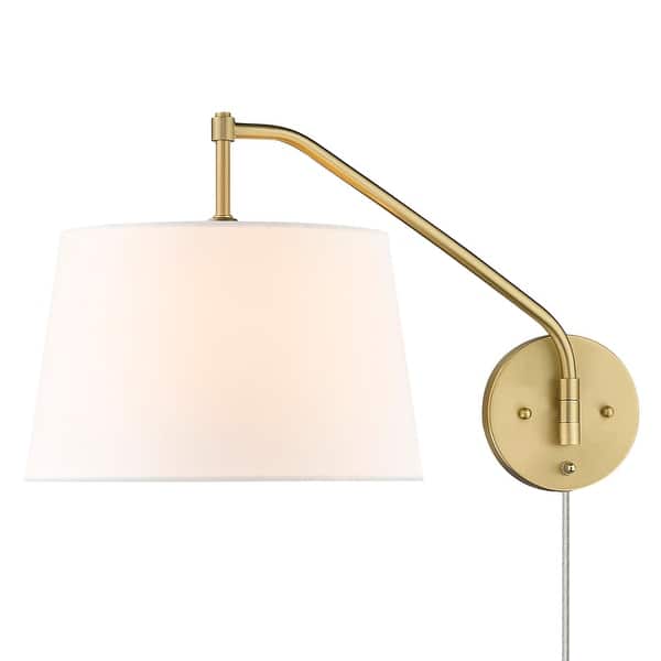 Ryleigh 1 Light Articulating Wall Sconce - 12"x11.5" - Bed Bath ...