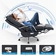 Big&Tall Electric Power Office Chair w/ Footrest, Auto-Linked Armrests ...