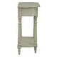 Retro Storage Console Table with Drawer and Open Shelf - Bed Bath ...