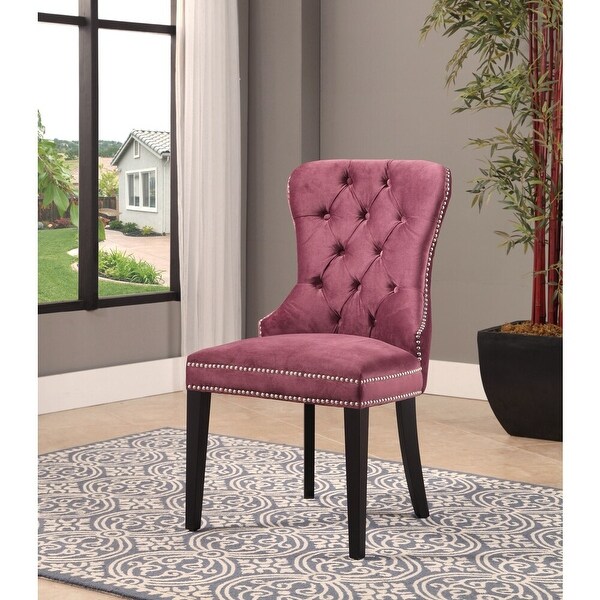 Abbyson Versailles Tufted Velvet Dining Chair Bed Bath Beyond 10855755