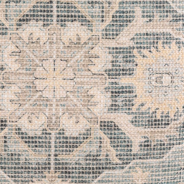 Kware Traditional Floral-Inspired Print Pouf - Bed Bath & Beyond - 36278067