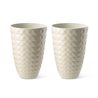 Luca Modern Planters (Set of 3) - Bed Bath & Beyond - 31864150