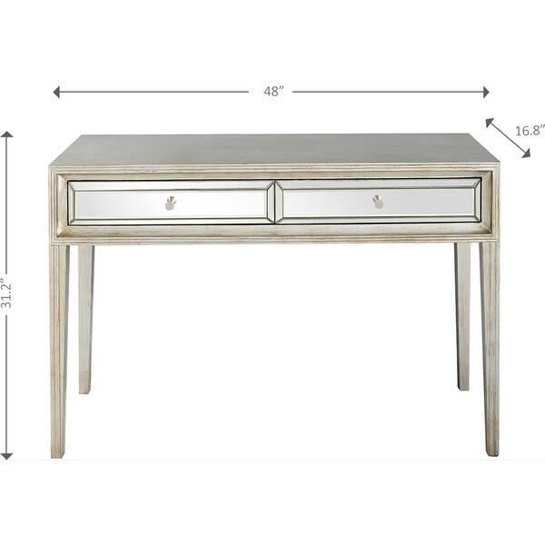 Modern Hallway Entryway Home Decorative Delaney Console Table With 2 ...