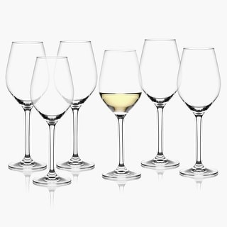 Set of Six 12-OZ White Wine Glasses - Bed Bath & Beyond - 37836156
