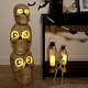 Haunted Hill Farm 37-in. Skull Stack Statue with LED Eyes - Bed Bath ...