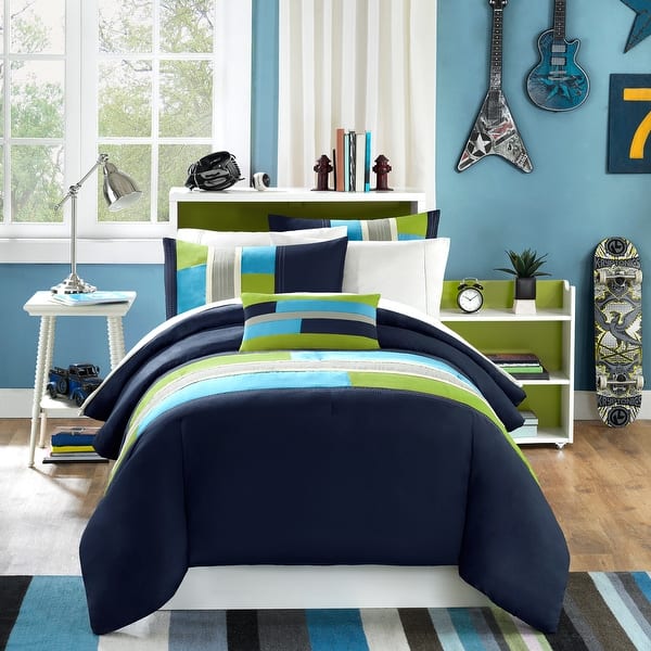 Mi Zone Switch Casual Stripe Comforter Set - - 7110759