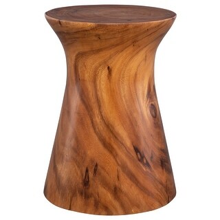 Uttermost Swell Wooden Accent Table - 13"W x 18"H x 13"D - Bed Bath ...