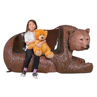 Design Toscano Brawny Grizzly Bear Bench - Bed Bath & Beyond - 36506854