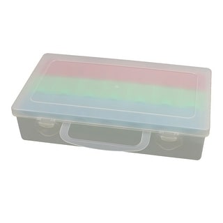 Plastic 21 Compartments Electronic Component Storage Box Case Container ...