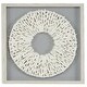 Paper Geometric Handmade 3D Circle Origami Shadow Box with Canvas ...