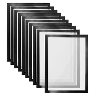10Pcs Magnetic Display Frame A4 Adhesive Magnetic Sign Holder - Bed ...