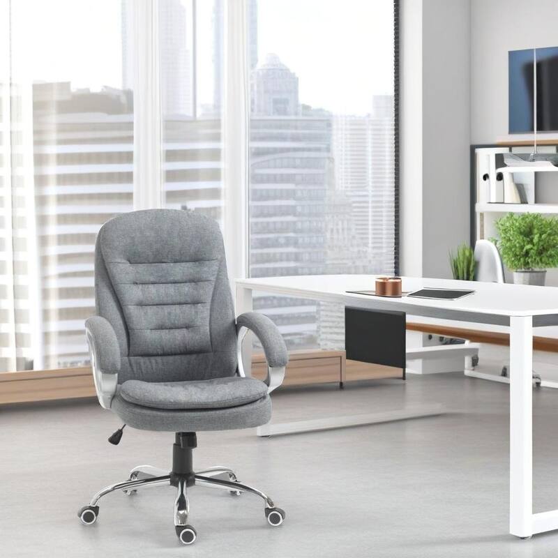 High Back Home Office Chair Executive Computer Chair,Adjustable Height ...