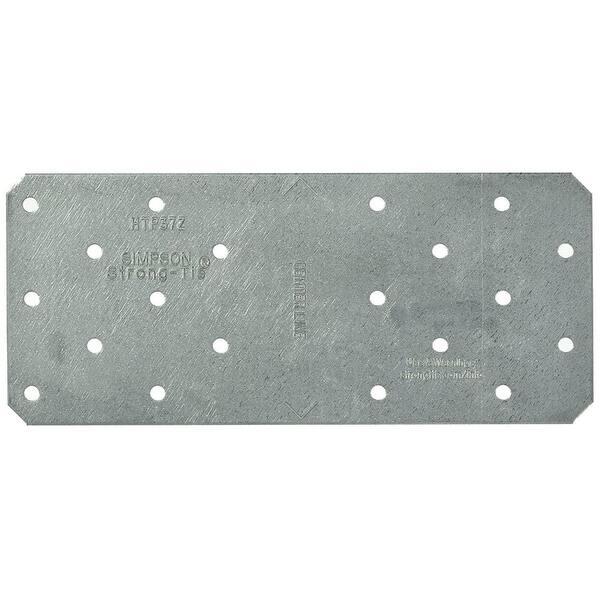 Simpson Strong-Tie HTP37Z Heavy Tie Plate with Zmax, 3" x 7", 16-Gauge ...