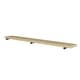 Wallniture 72" x 9.25" Industrial Pipe Shelf, Living Room Shelf, Office ...
