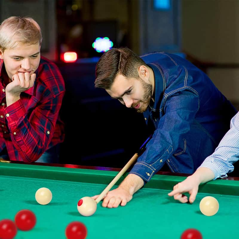 GSE™ 2-1/8" Regulation Size Bumper Pool Balls, Standard Set of 10 ...