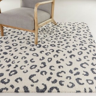 Enrico Leopard Print Area Rug - Bed Bath & Beyond - 36328816