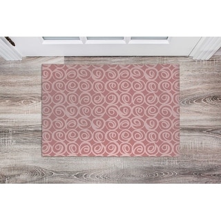 ROSES ABSTRACT DUSTY ROSE Indoor Door Mat By Kavka Designs - Bed Bath ...