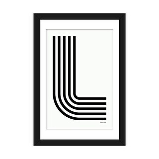iCanvas "L Geometric Letter" by Reign & Hail - Bed Bath & Beyond - 37409156