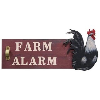 Farm Alarm Rooster Sign - As Pictured - Bed Bath & Beyond - 28269283