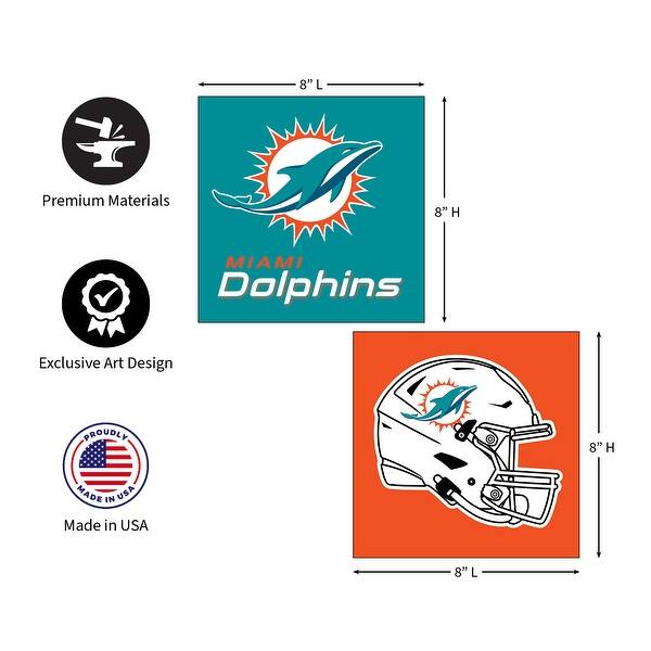 Miami Dolphins Foam Core Wall Decor - Bed Bath & Beyond - 40001602