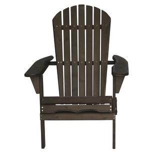 Mongo Wood Folding Adirondack Chair - Bed Bath & Beyond - 36077670