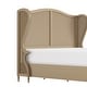 Hillsdale Sausalito Wood and Cane Wingback Bed - Bed Bath & Beyond ...