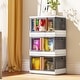Modern Plastic Storage Closet Stackable Side Opening Collapsible ...