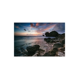 Cattlewash Beach, Barbados, Lesser Antilles Print On Acrylic Glass by ...