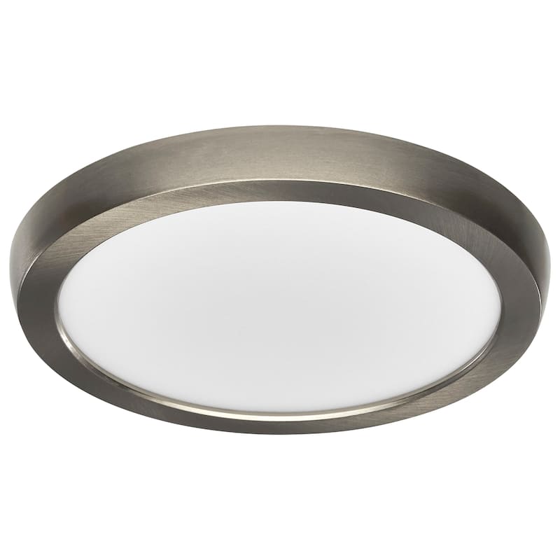 Blink Performer - 10W LED - 7In Round Fixture - Brushed Nickel Finish ...