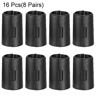 Wire Shelf Clips 3/4 Inch Wire Shelving Lock Clips Plastic 16 Pcs - Bed ...
