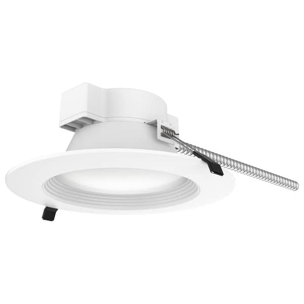 22 Watt Commercial LED Downlight 8 in CCT Adjustable 120-277 volt Econo ...