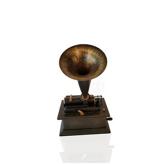 c1901 Edison Standard Phonograph Replica Sculpture - 17" x 10" x 15 ...
