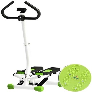 Mini Stepper with Handlebars, Workout Fitness Machine,Exercise Home Gym ...