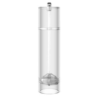 Acrylic Transparent Pepper Mill Grinder Manual Salt Spices Shaker ...