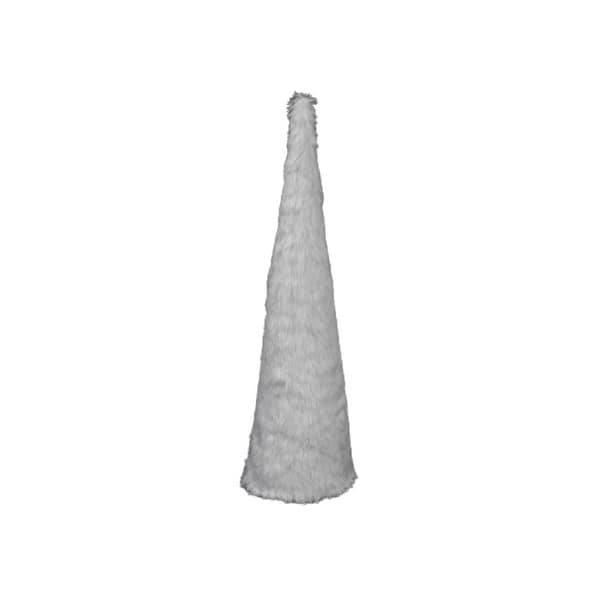 White Furry Cone Tree (L) - Bed Bath & Beyond - 34401377