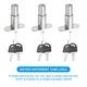 Drawer Desk Wardrobe Cabinet Push Plunger Lock Push Plunger Locks Zinc ...